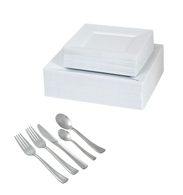 Square plastic plates + FREE SHIPPING on all orders – Select Settings