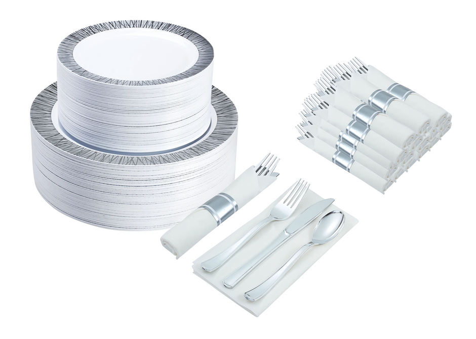 Disposable Dinnerware for Stress-Free Table Setting, Ships Free ...